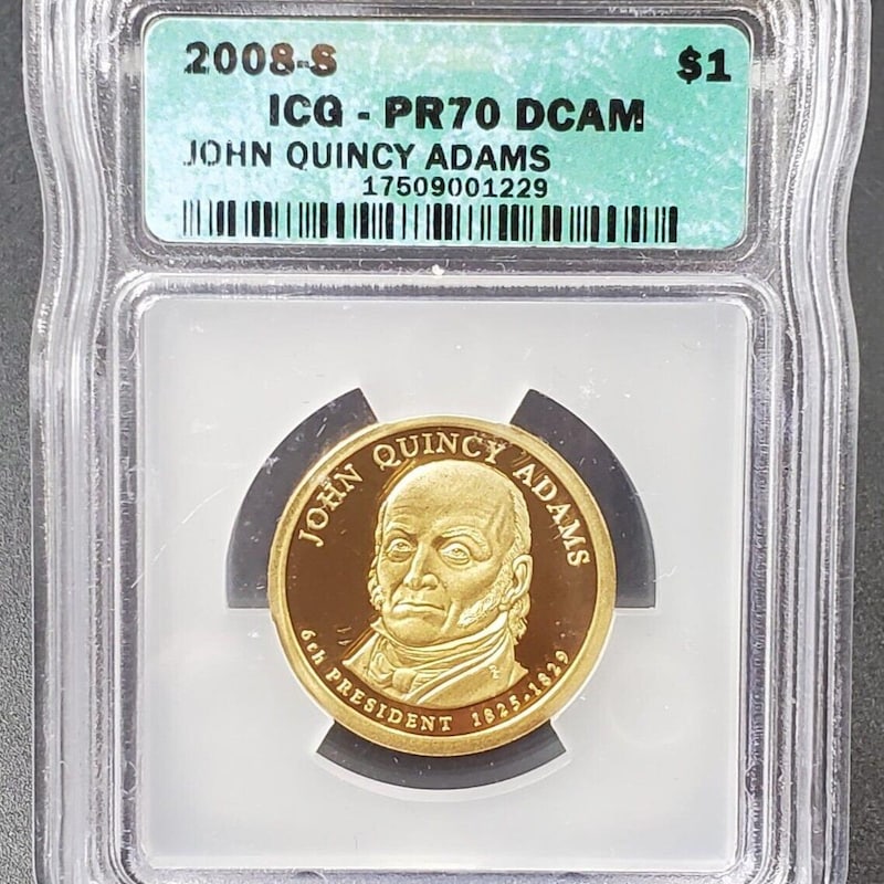 John Adams Presidential Coin By - Etsy
