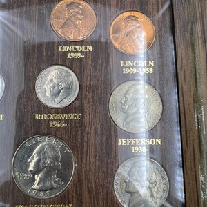 20th Century Type Set Framed in Wood and Glass Display Frame Morgan ...