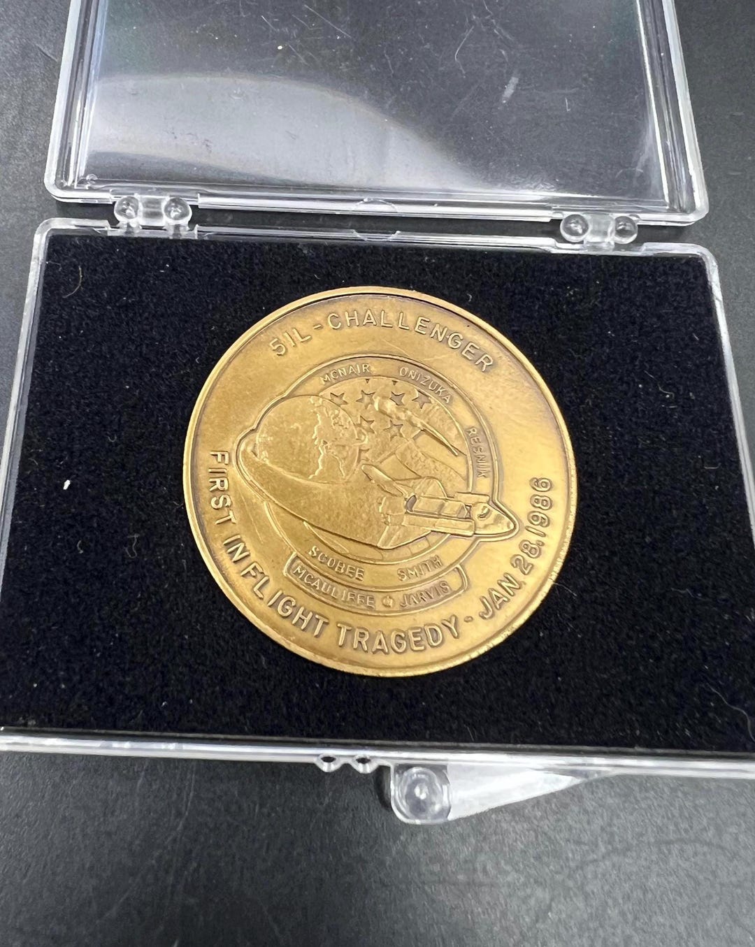 1986 Challenger NASA Space Shuttle Bronze Medal #A - Etsy