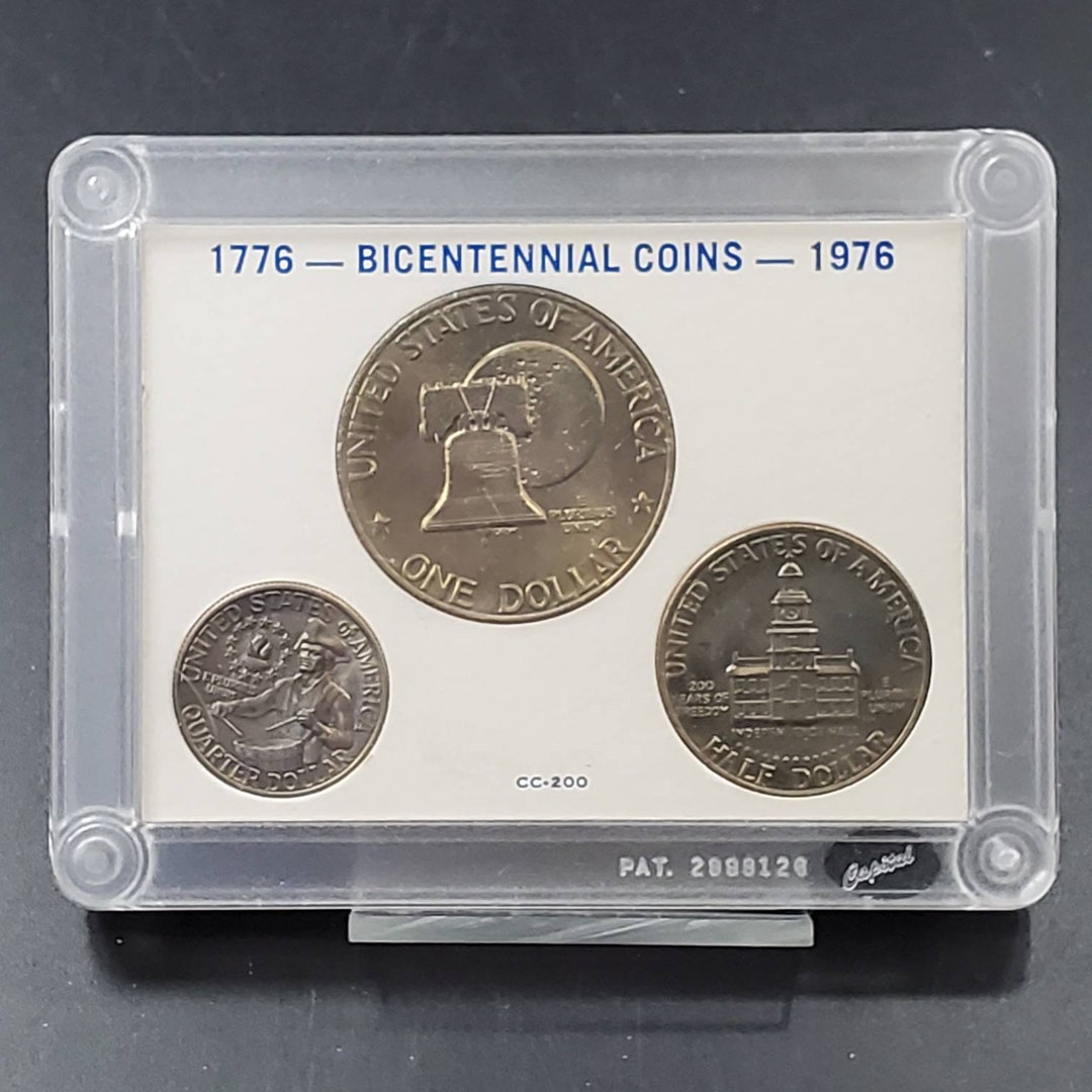 1976 Bicentennial Coins Set Circulated - Etsy