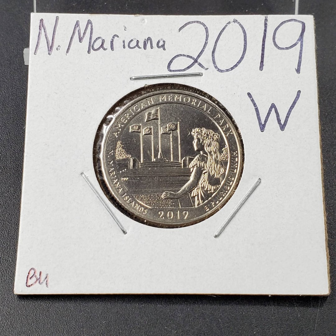 2019 W QUARTER N. Mariana National Park Quarter Uncirculated - Etsy