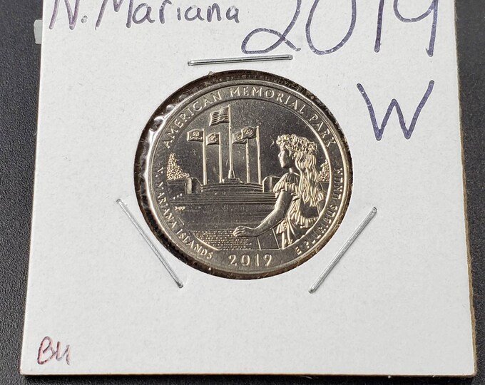 2019 W QUARTER N. Mariana National Park Quarter Uncirculated - Etsy