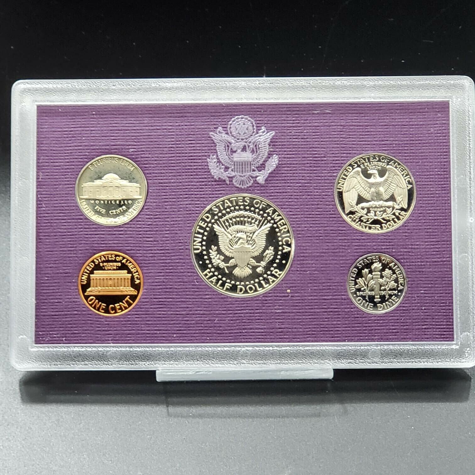 1988 S US Proof Clad Coin Set OGP Robinsonscointown - Etsy