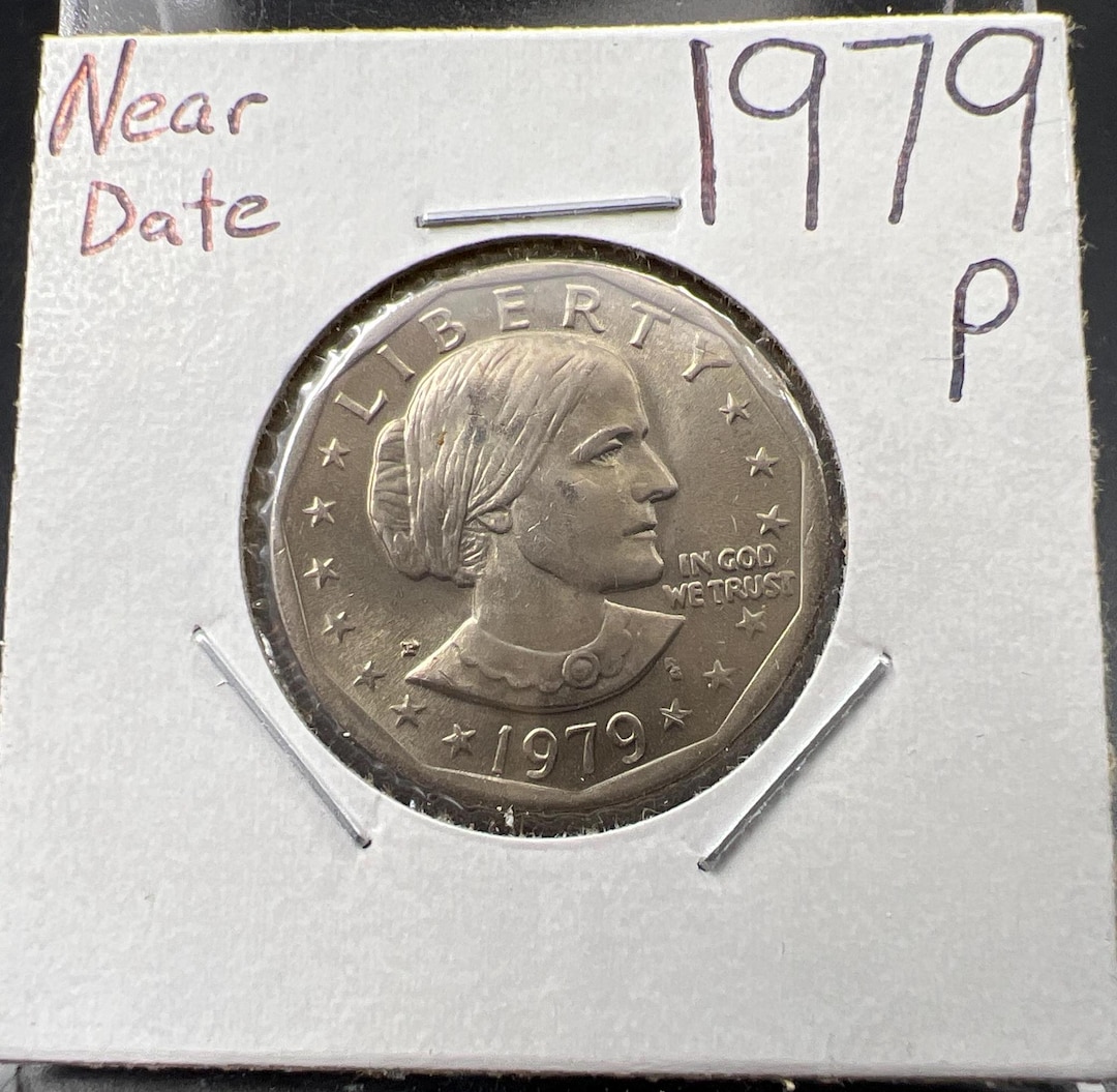 1979 P One Dollar SBA Susan B Anthony Clad Dollar Coin Near Date ...