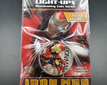 Iron Man Coin - Etsy