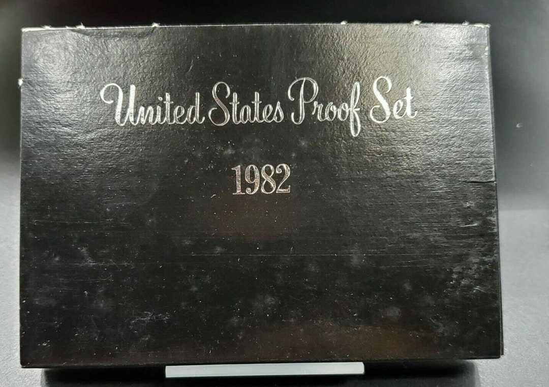 1982 S US Proof Clad Coin Set OGP Robinsonscointown - Etsy