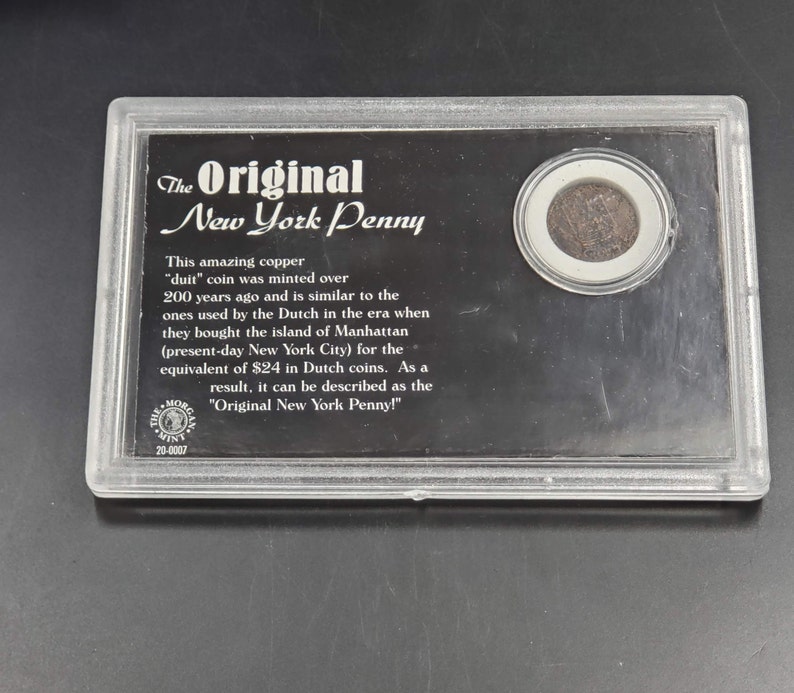 The Original New York Penny 1753 the Morgan Mint - Etsy