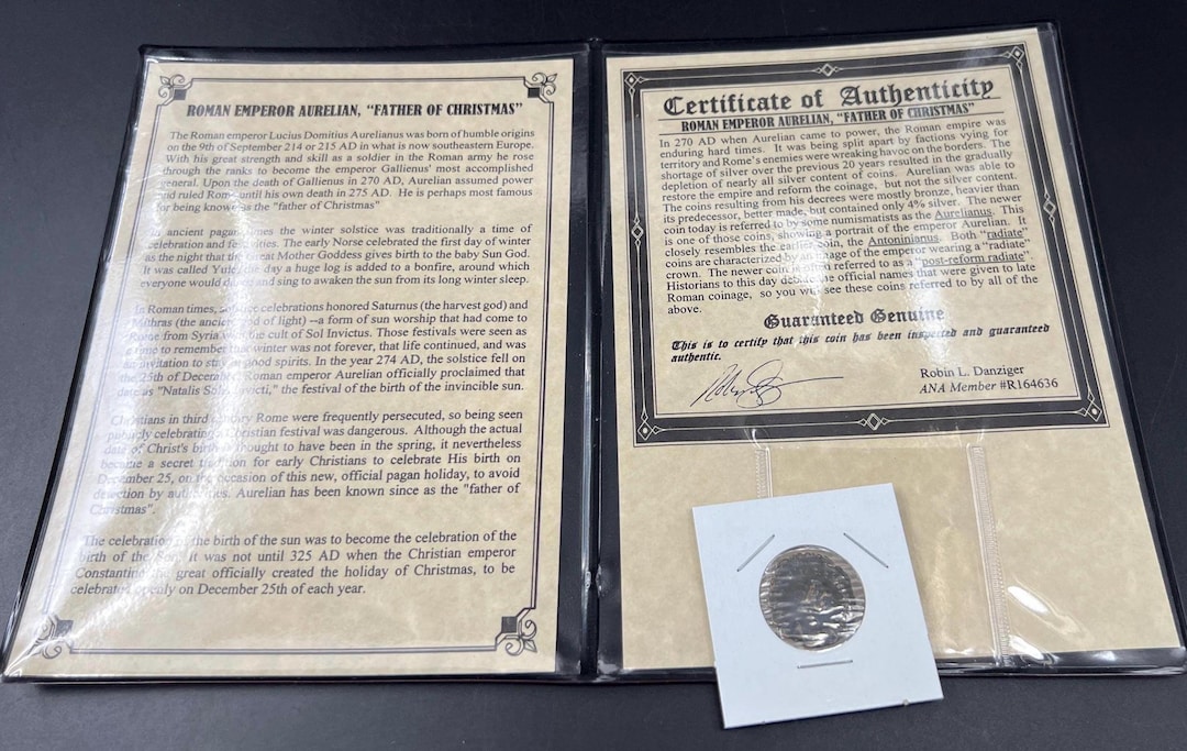 Ancient Rome Roman Emperor Aurelian Aurelianus C. 270-275 AD - Father ...