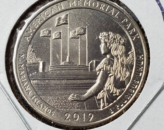 2019 W QUARTER N. Mariana National Park Quarter Uncirculated - Etsy
