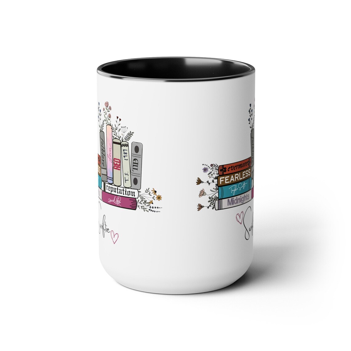 Custom TTPD, the Tortured Poets Department Mug, Swiftie Floral Music ...