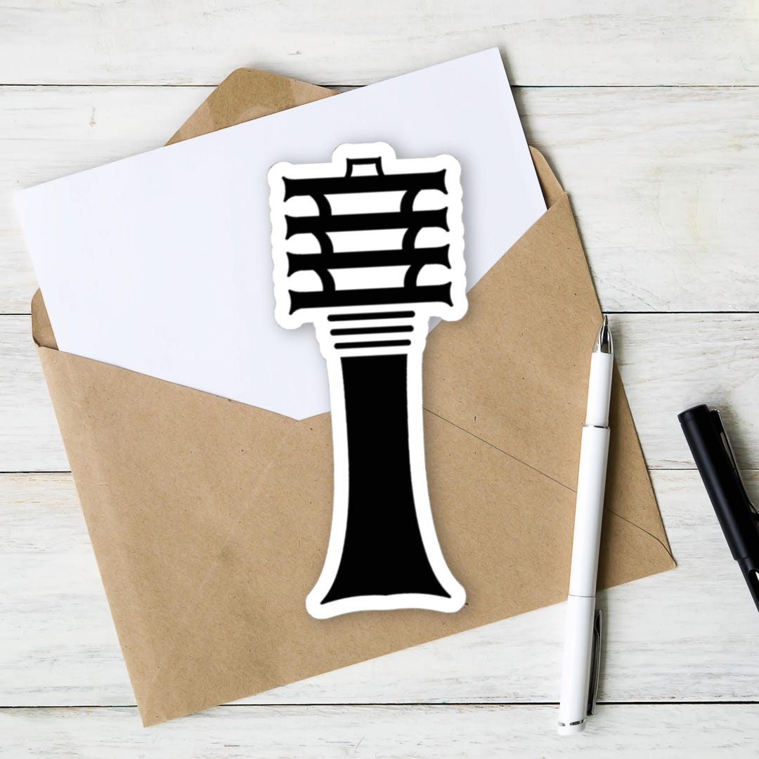 Djed Symbol Sticker, Sticker With Symbols, Kiss-cut Stickers, Sticker ...