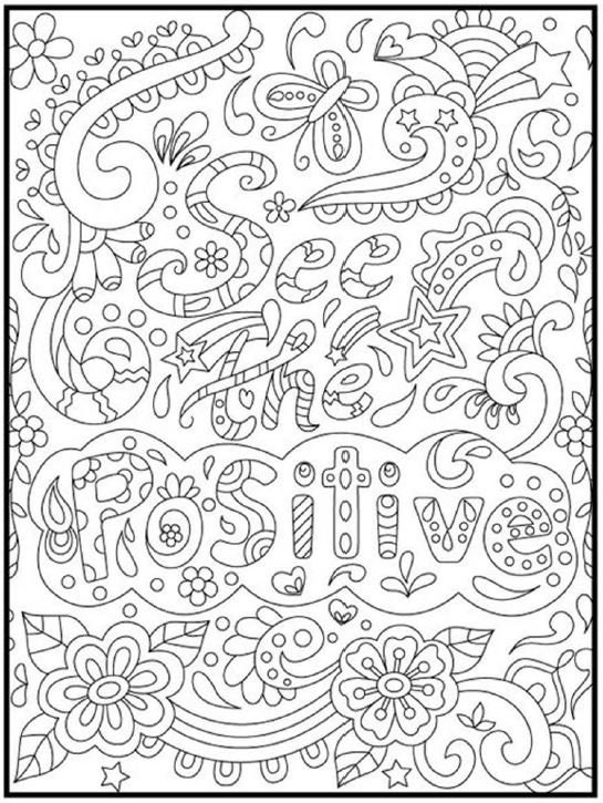Inspiring Quotes Coloring Book - Contains 140+ Unique Designs - Etsy