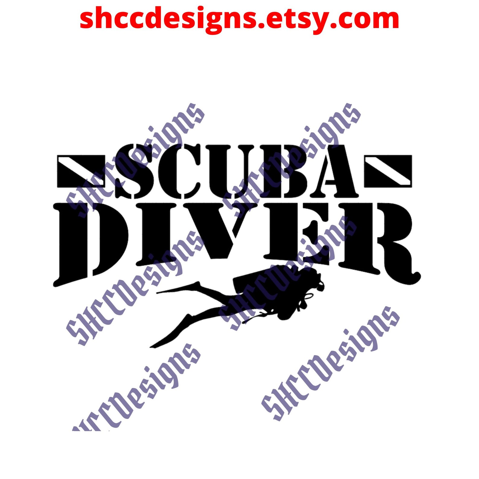 Scuba Flag Diver Vinyl Decal / Die-cut / Window Sticker / Car Decal ...