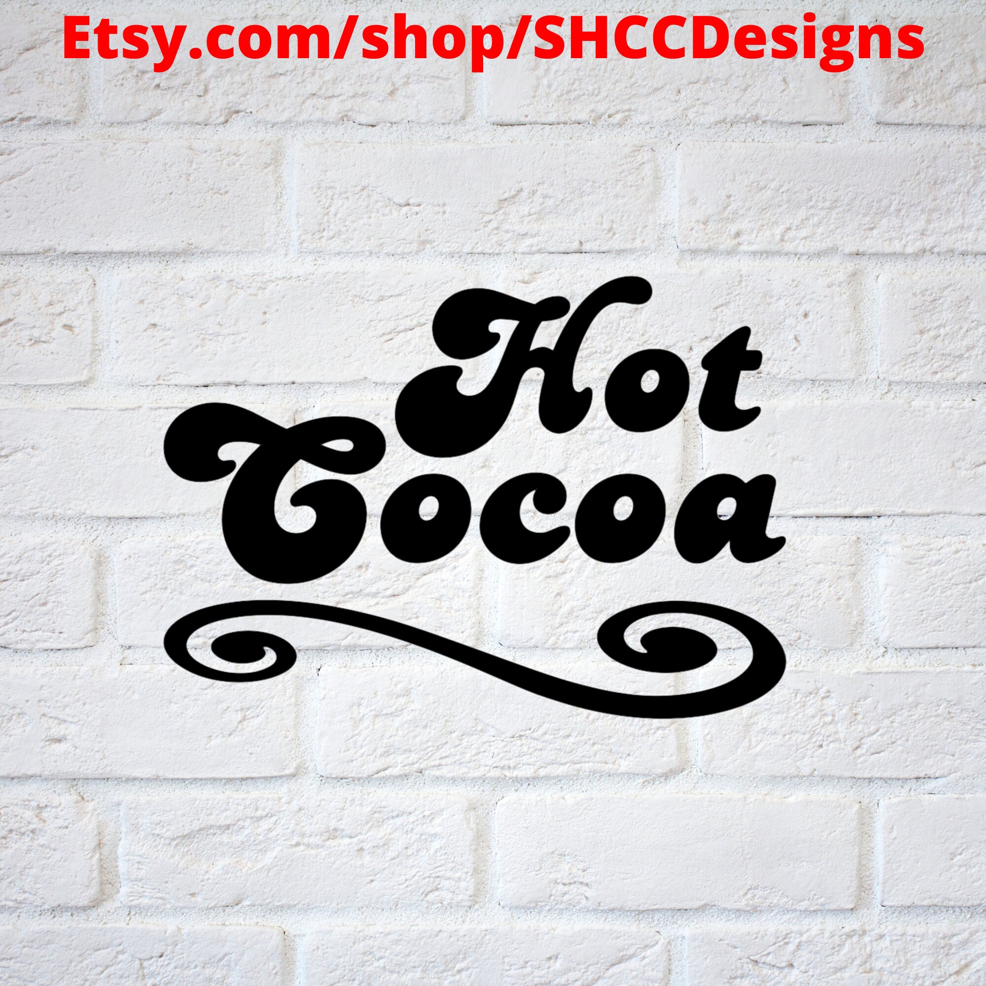 Hot Cocoa Vinyl Decal / Die-cut / Window Sticker / Car Decal / - Etsy