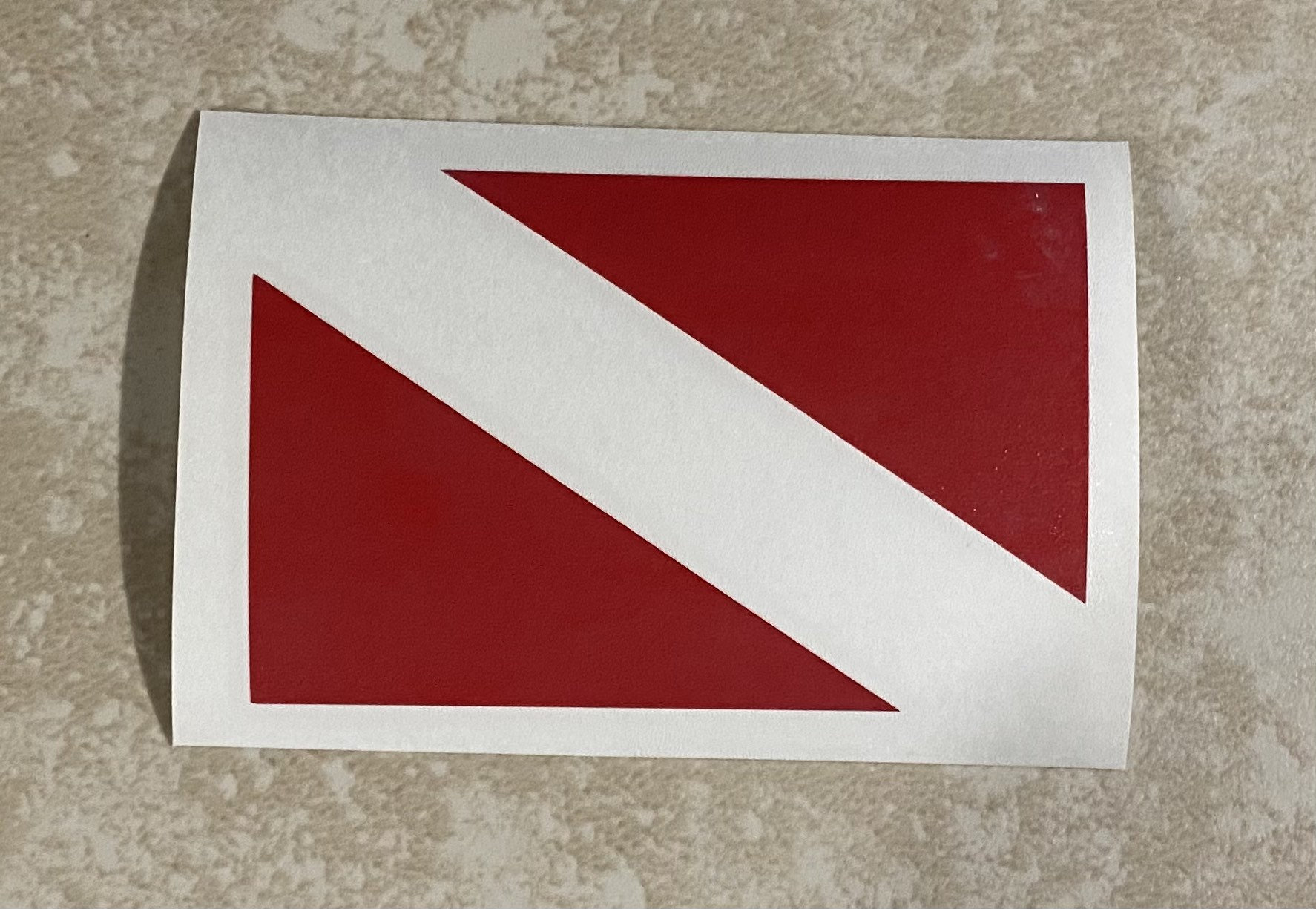 Scuba Diving Flag Vinyl Decal / Diver Down Flag Decal / NITROX - Etsy