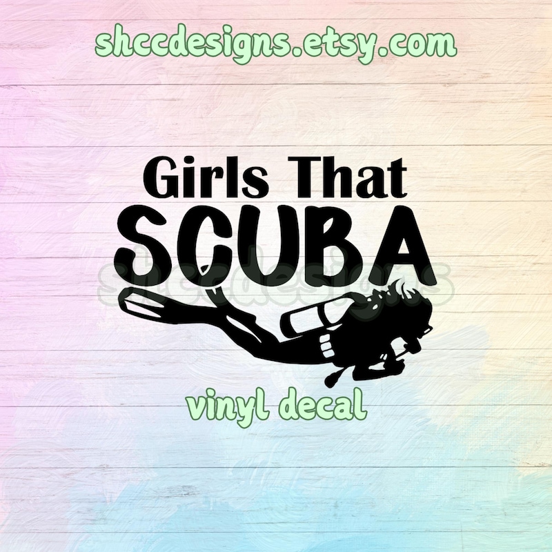 Scuba Diver Decals - Etsy