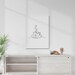 Minimalist Line Drawing Poster, Coffee Print, Coffee Line Art, Modern ...