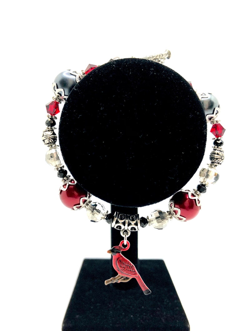 Cardinal "remembrance" Bracelet - Etsy