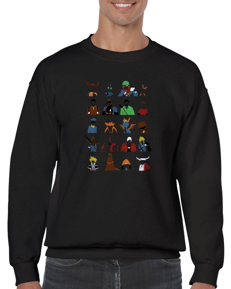 Playstation Sweatshirt Gaming Jumper Video Game Sweat Ratchet and Clank ...