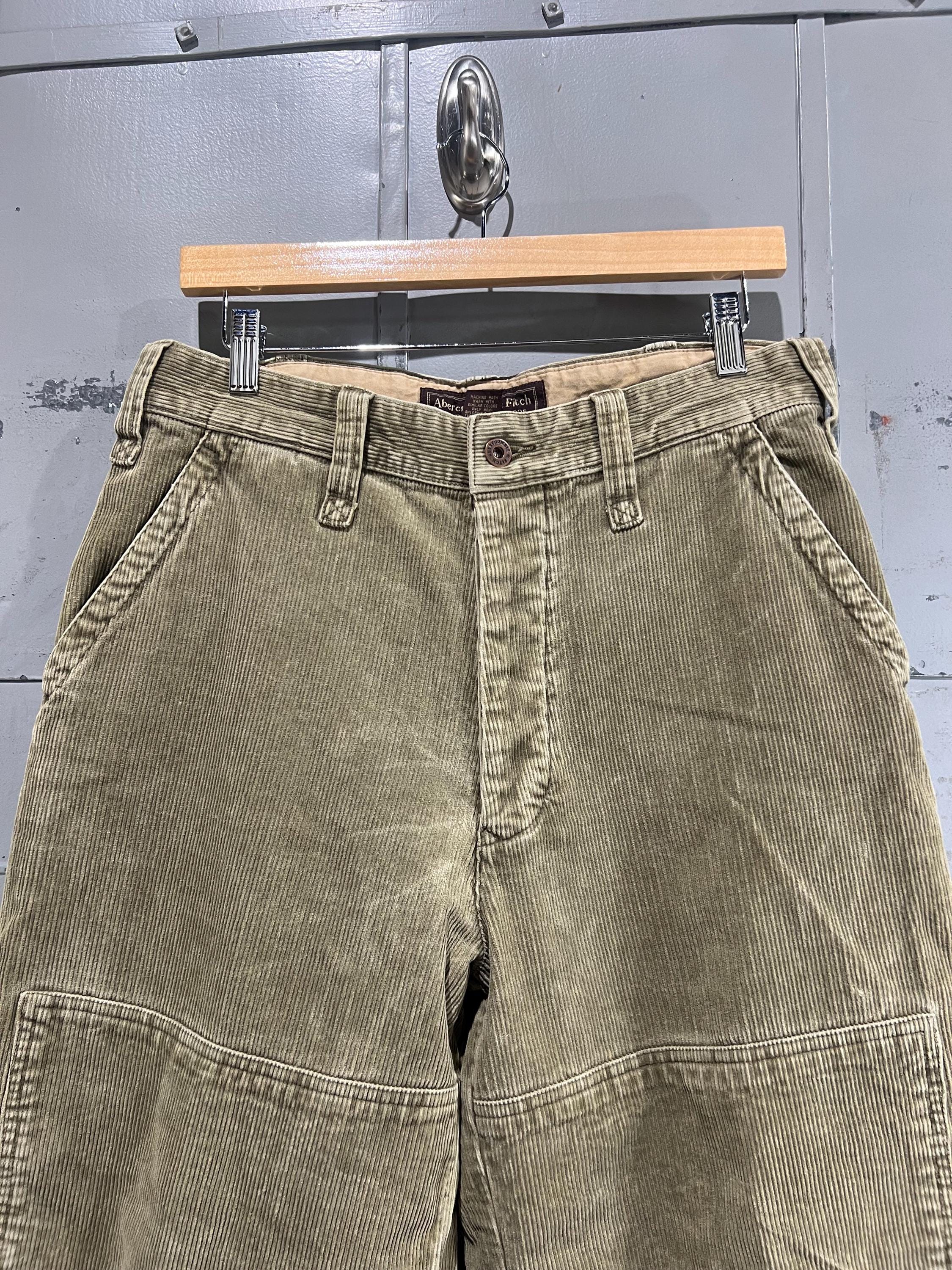90s Size 30 Double Knee Pants Baggy Corduroy Abercrombie 90s Size 30 Double Knee Pants Baggy Corduroy Abercrombie
