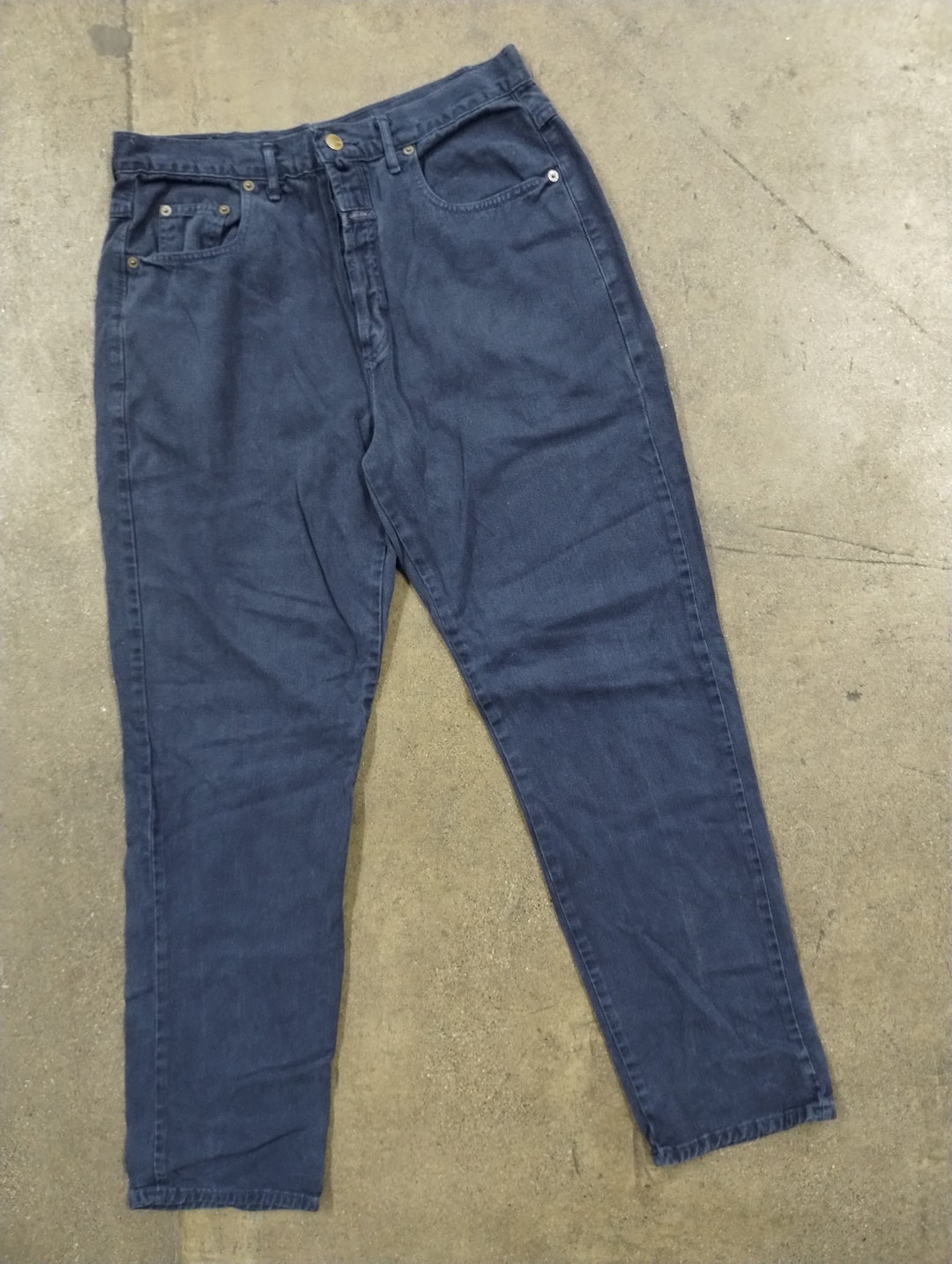 30x32 90s Marithe Francois + Girbaud Black Jeans Cotton MFG Jeans Dark ...