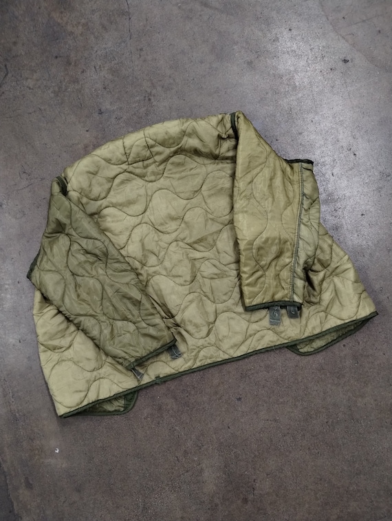 XL 70’s M-65 Field Jacket Liner 1970s 1980s XLarge Hi… - Gem