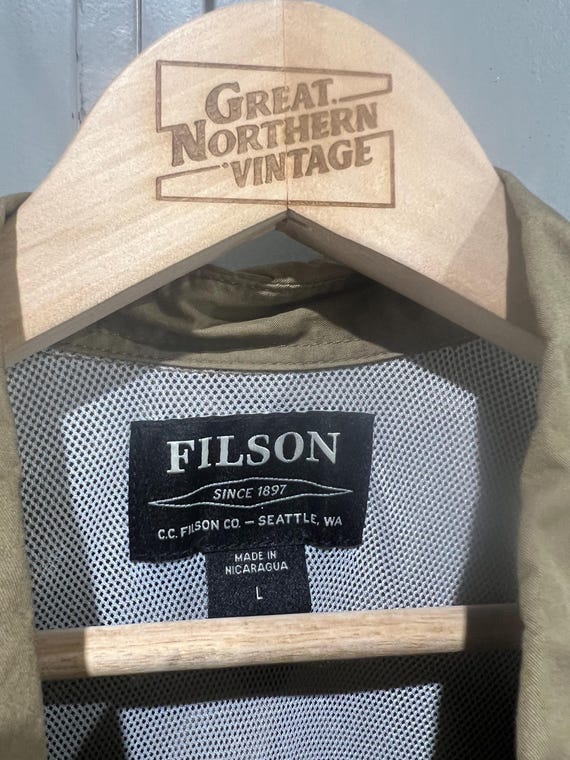 Cc Filson Padded Shoulder Hunting Shooting Button Up … - Gem