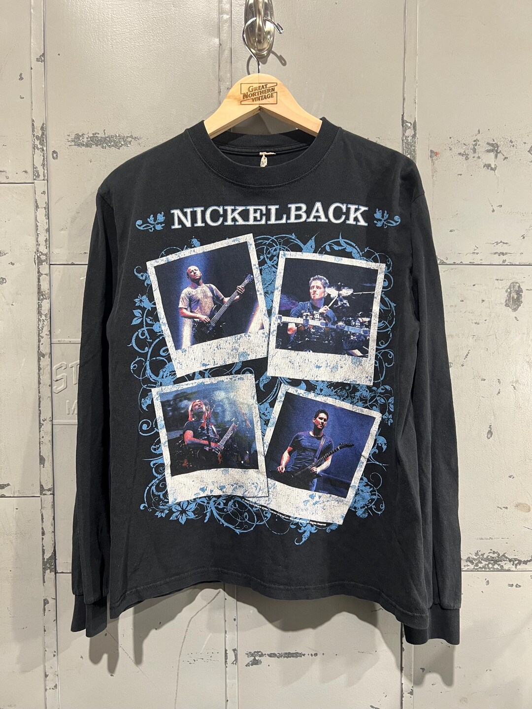 Y2k Rock Nickelback Long Sleeve Tshirt Band Tee Tour Memorabilia - Etsy