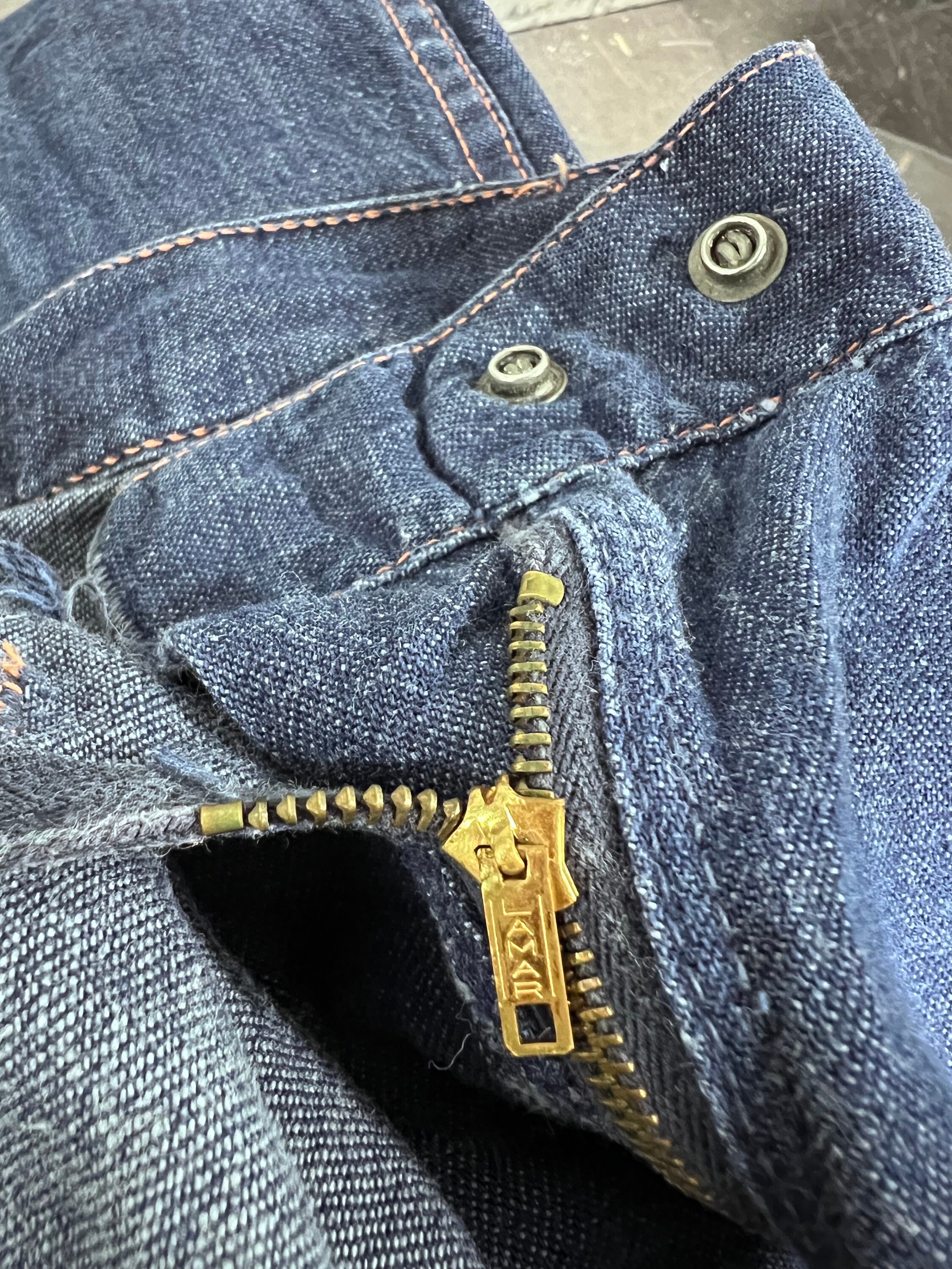 Size 26x25 1950s Women’s Side Zips Denim Jeans Strong and Reliable ...
