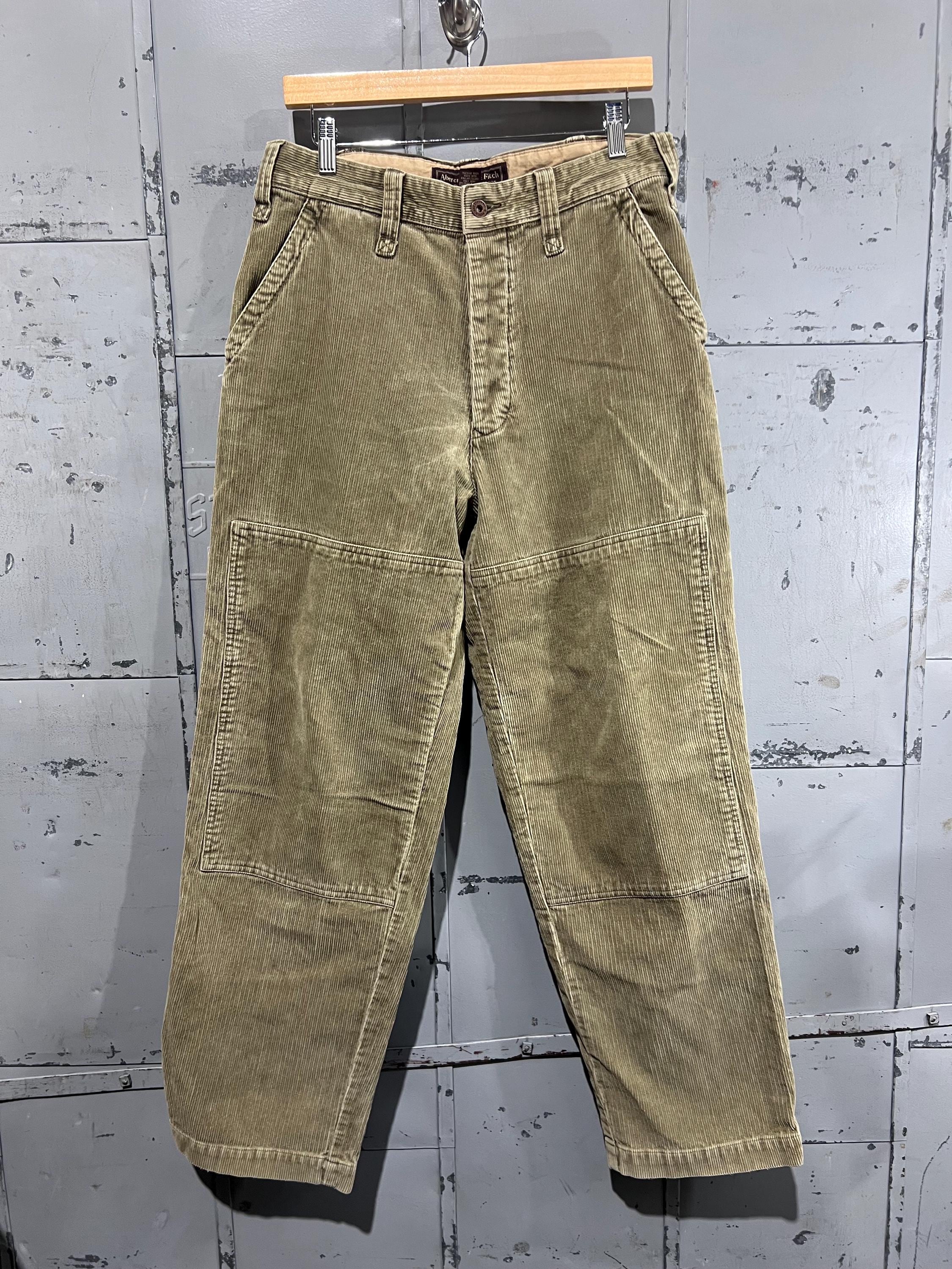 90s Size 30 Double Knee Pants Baggy Corduroy Abercrombie 90s Size 30 Double Knee Pants Baggy Corduroy Abercrombie