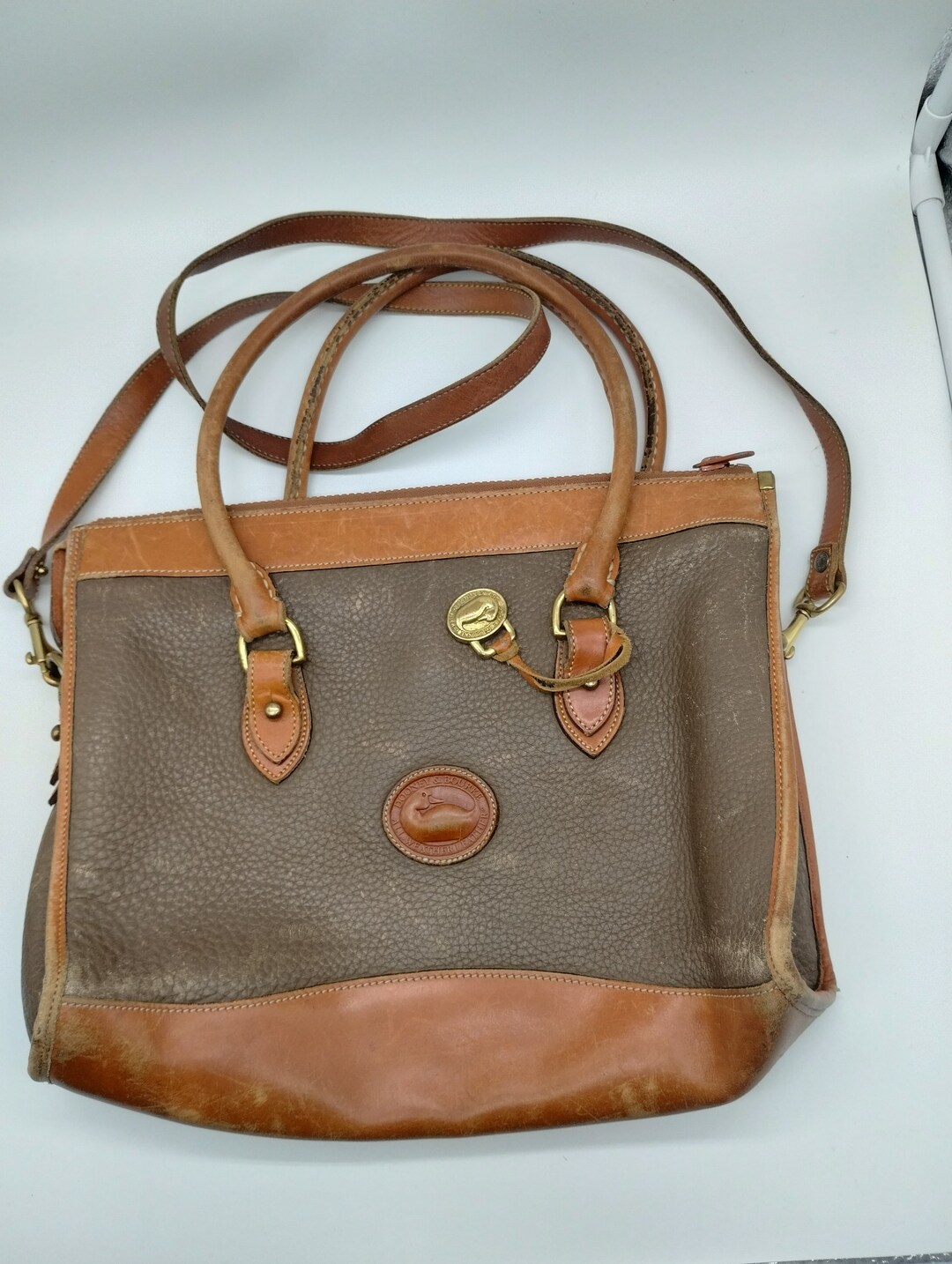 Vintage Dooney & Burke Berkeley Zip Cross Body Purse Bag - Etsy