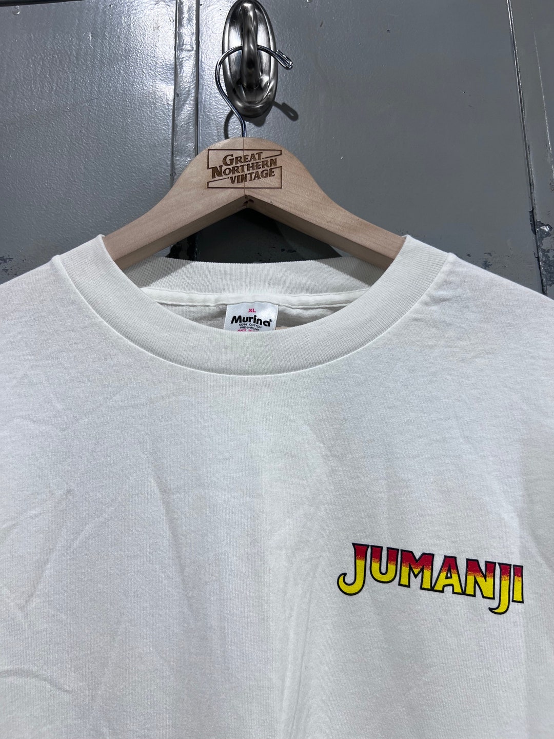 90s, Size XL Jumanji Long Sleeve Movie Promo Graphic T Shirt - Etsy