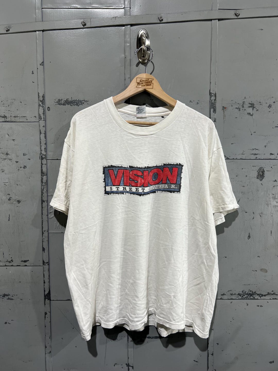 XL 90s Vision Street Wear Graphic Tshirt Men’s Front and Back Graphic ...