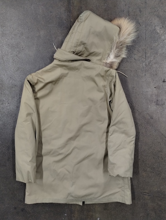 M 70’s Mighty Mac Barnstormer Fur Hood Cotton Jacket … - Gem