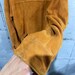 60’s Deerskin Leather Jacket Western Suede Lined Overcoat Halloween ...