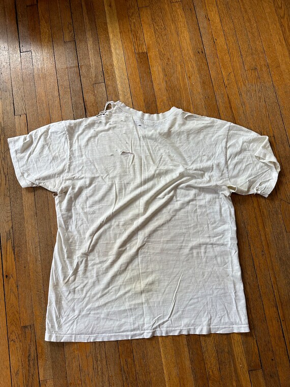 70s Captain Volcano Tshirt 1980 Superhero Marvel DC C… - Gem