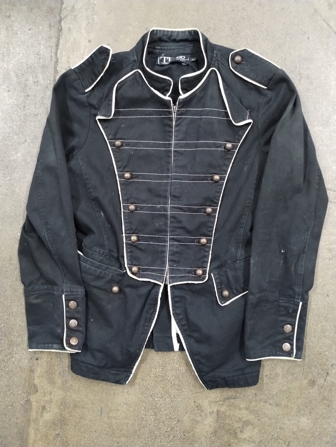 M 00s Tripp NYC Goth Emo Jacket 1990s 00s Medium Urban Mall Goth NYC ...