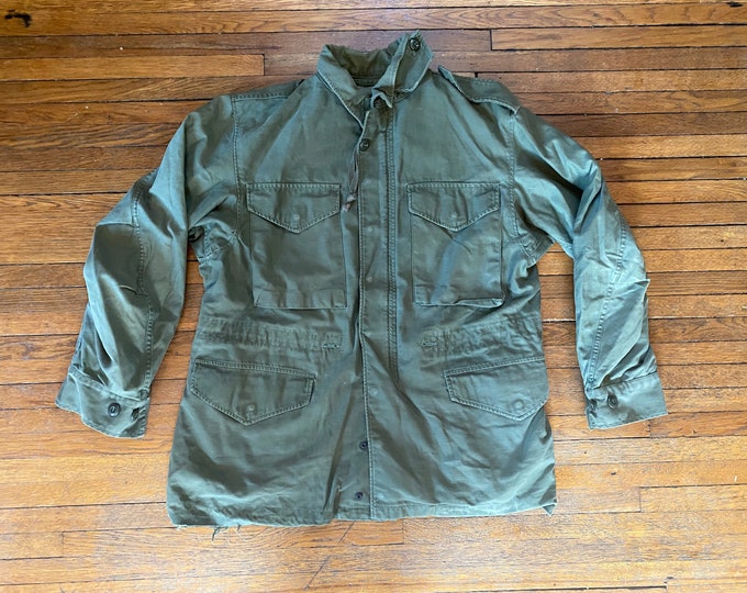 70's M65 Field Jacket OG 107 Vietnam War Fatigue US Army Olive Green - Etsy