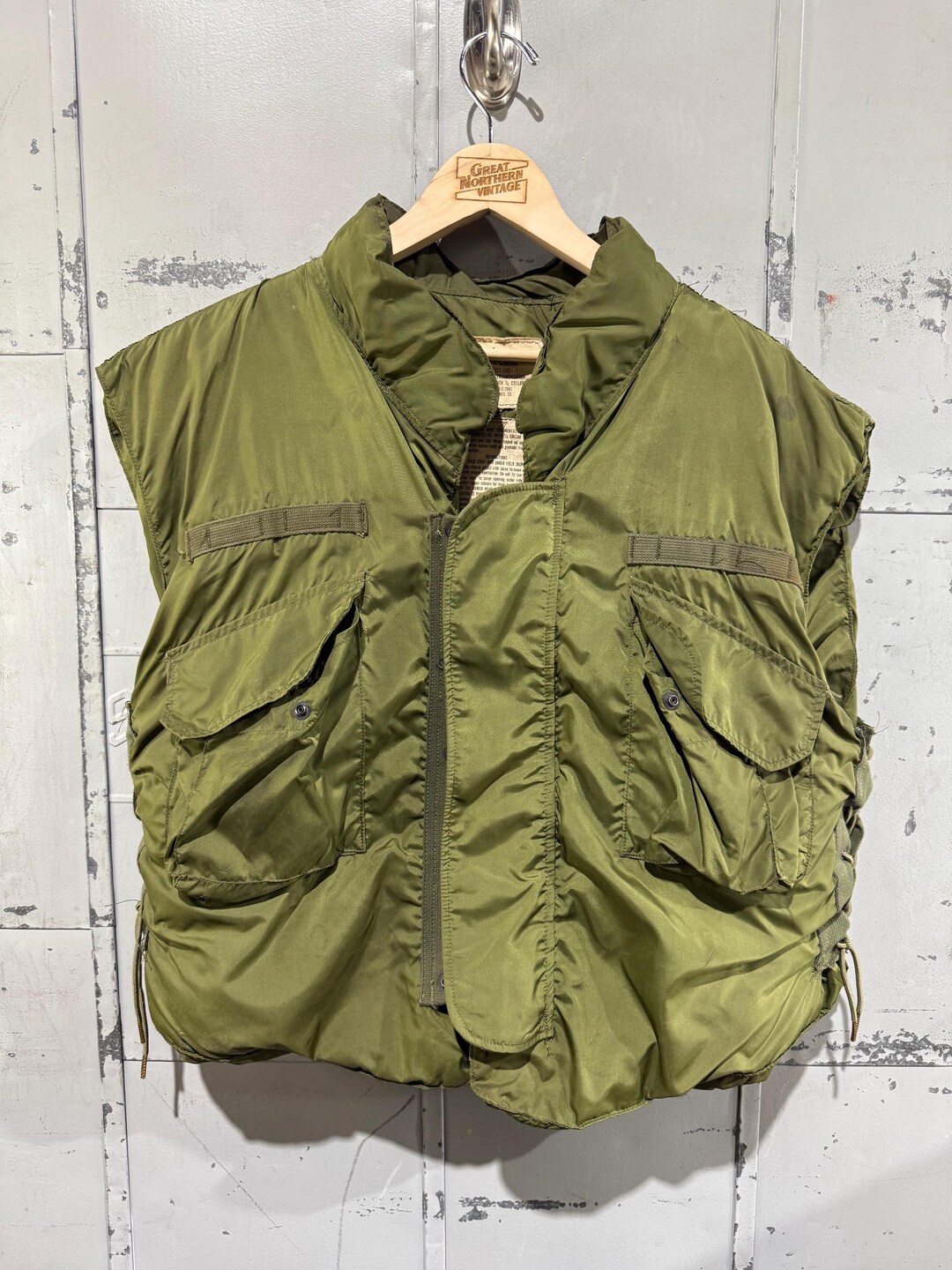 Vintage 1960's Vietnam Frag Body Armor Vest Rare Military - Etsy