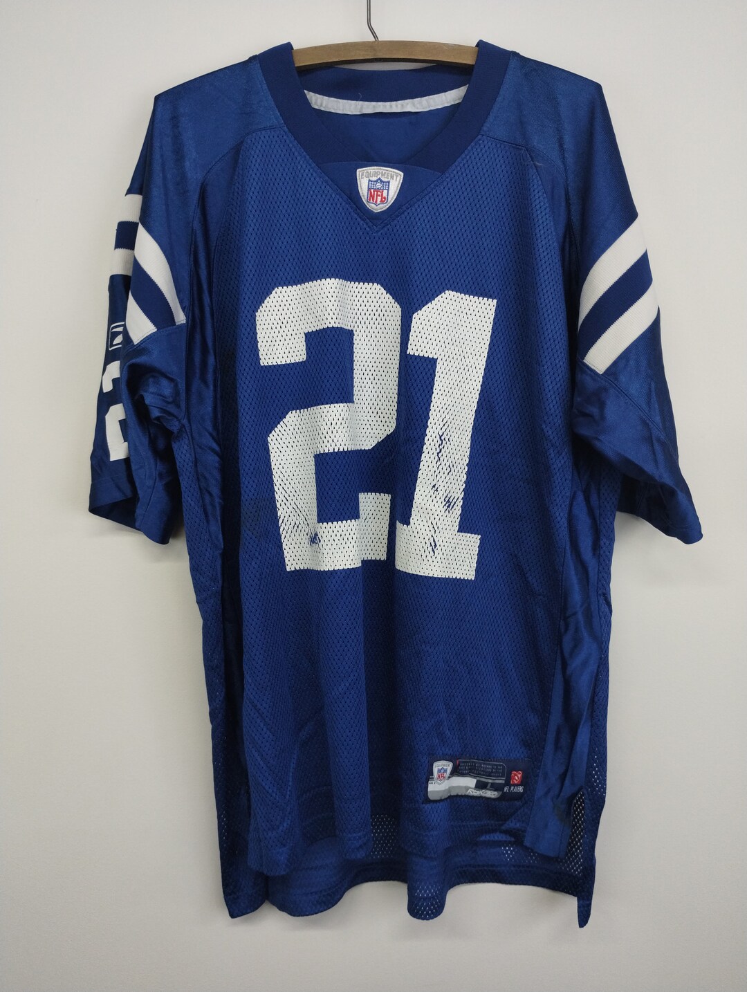 L 90s Reebok NFL Detroit Lions Barry Sanders #21 Jersey 1990s Large ...
