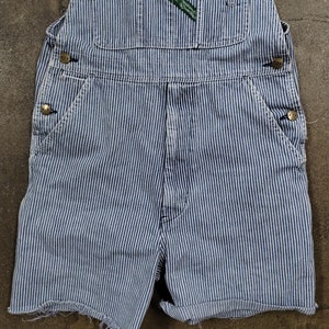 30x4 80's Key Imperial Denim Cutoff Railroad Overalls 1960s Boro ...