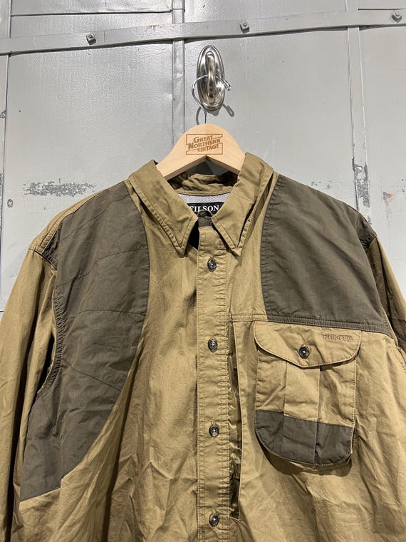 Cc Filson Padded Shoulder Hunting Shooting Button Up … - Gem