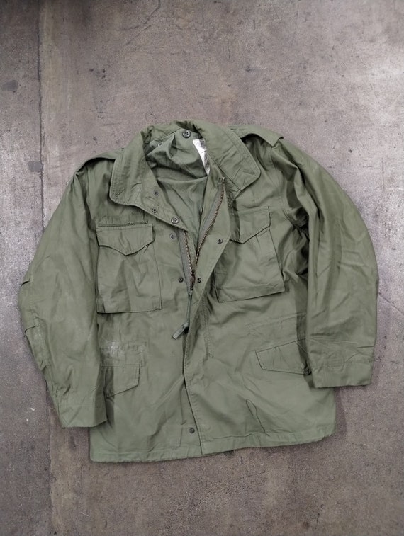 70s USMC M65 Field Jacket - M - Gem