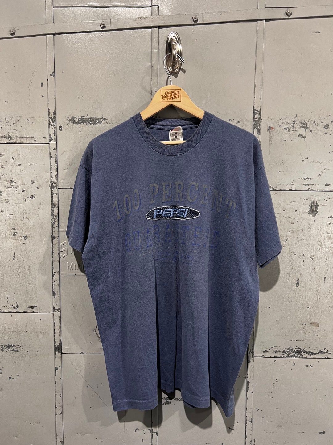1990s Pepsi Embroidered Graphic T Shirt - Etsy