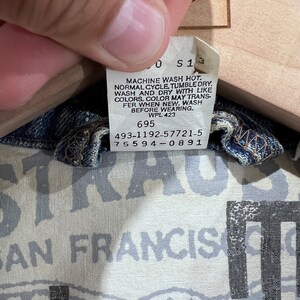 M 90s Silvertab Jean Jacket Cutoff Sleeveless Distressed Denim Jacket ...