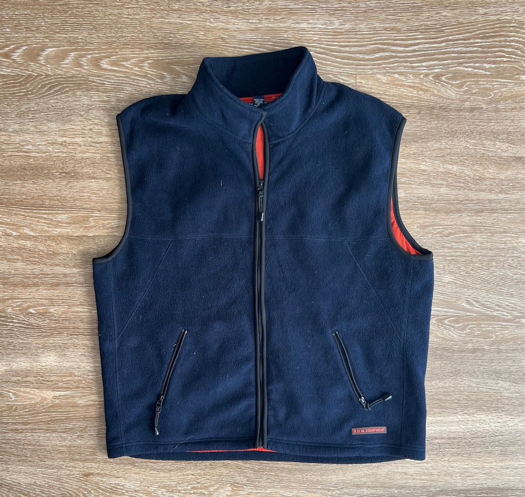 B.U.M Equipment Blue Fleece Vest Mens XXL - Etsy