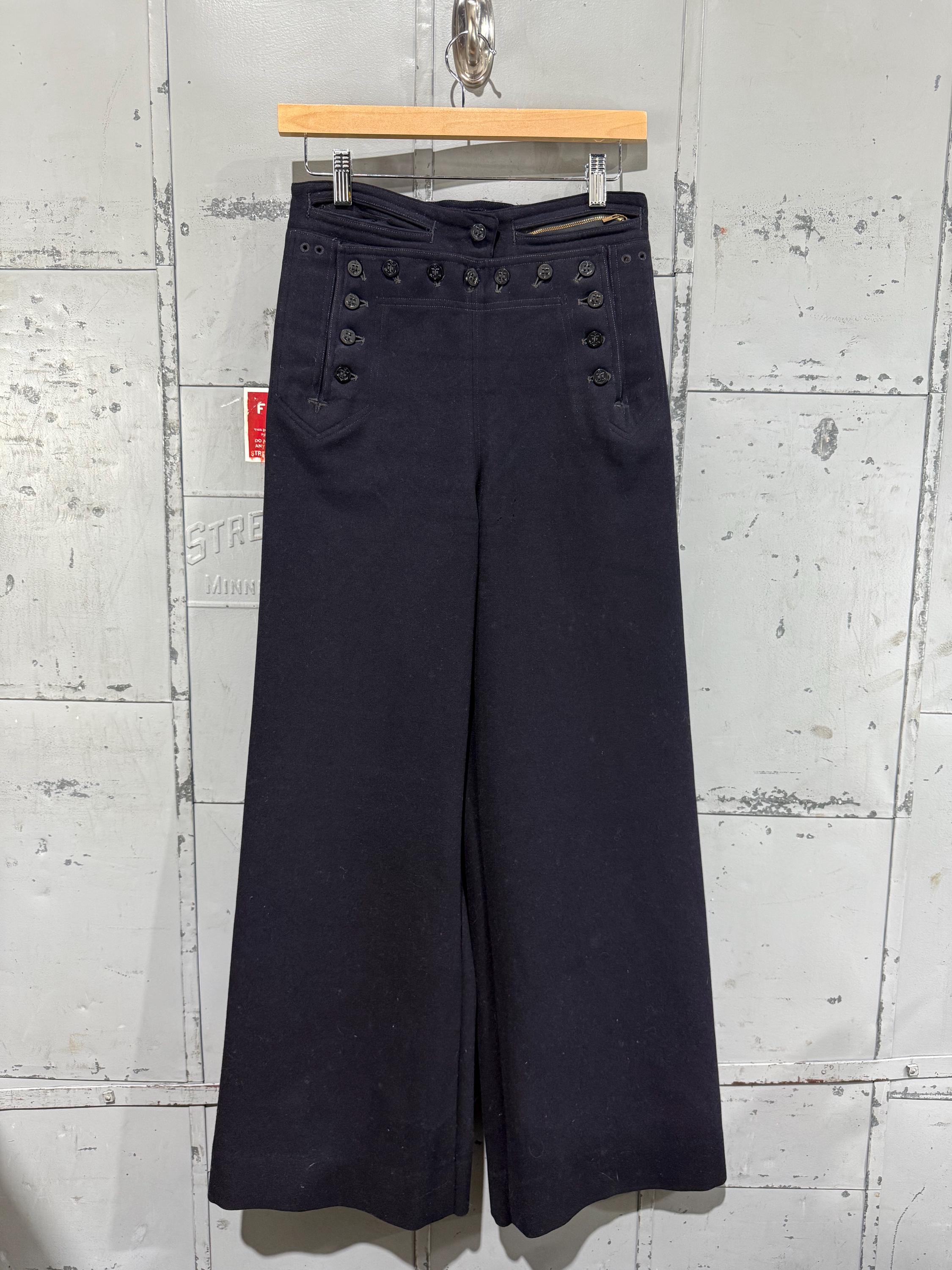 Vintage Black Sailor Pants - Etsy Vintage Black Sailor Pants - Etsy