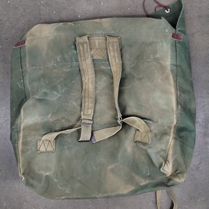 WW2 US Army Military Leather Accent Big Backpack Bag WWII 30s 40s - Etsy