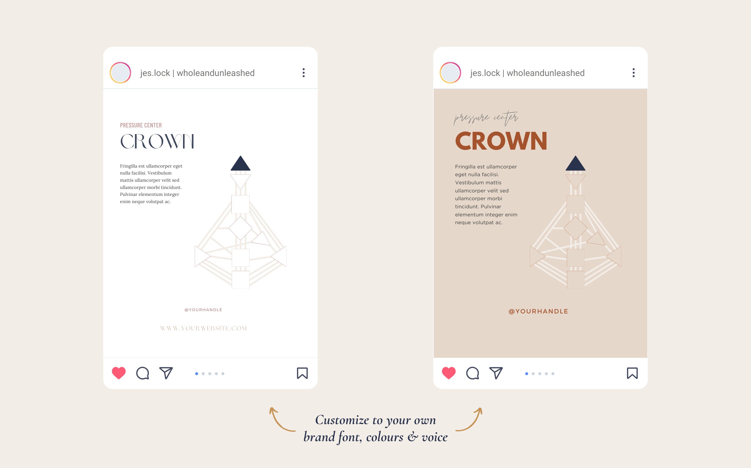 Human Design IG Social Canva Template - Etsy