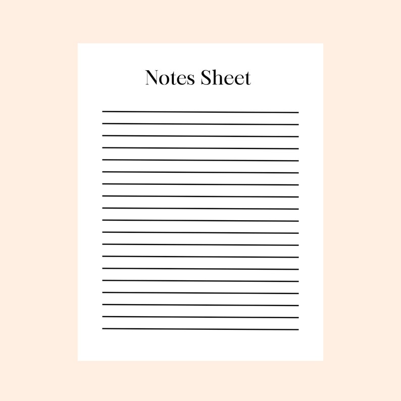 Printable Daily Planner Sheets, Printable Planner Sheets, Daily Planner ...